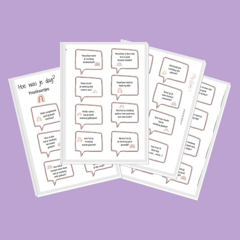 Praatkaartjes - Bij Lieke